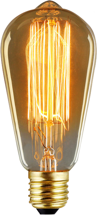 Download St58 Edison Light Bulb, Vintage Filament, Antique Style ...