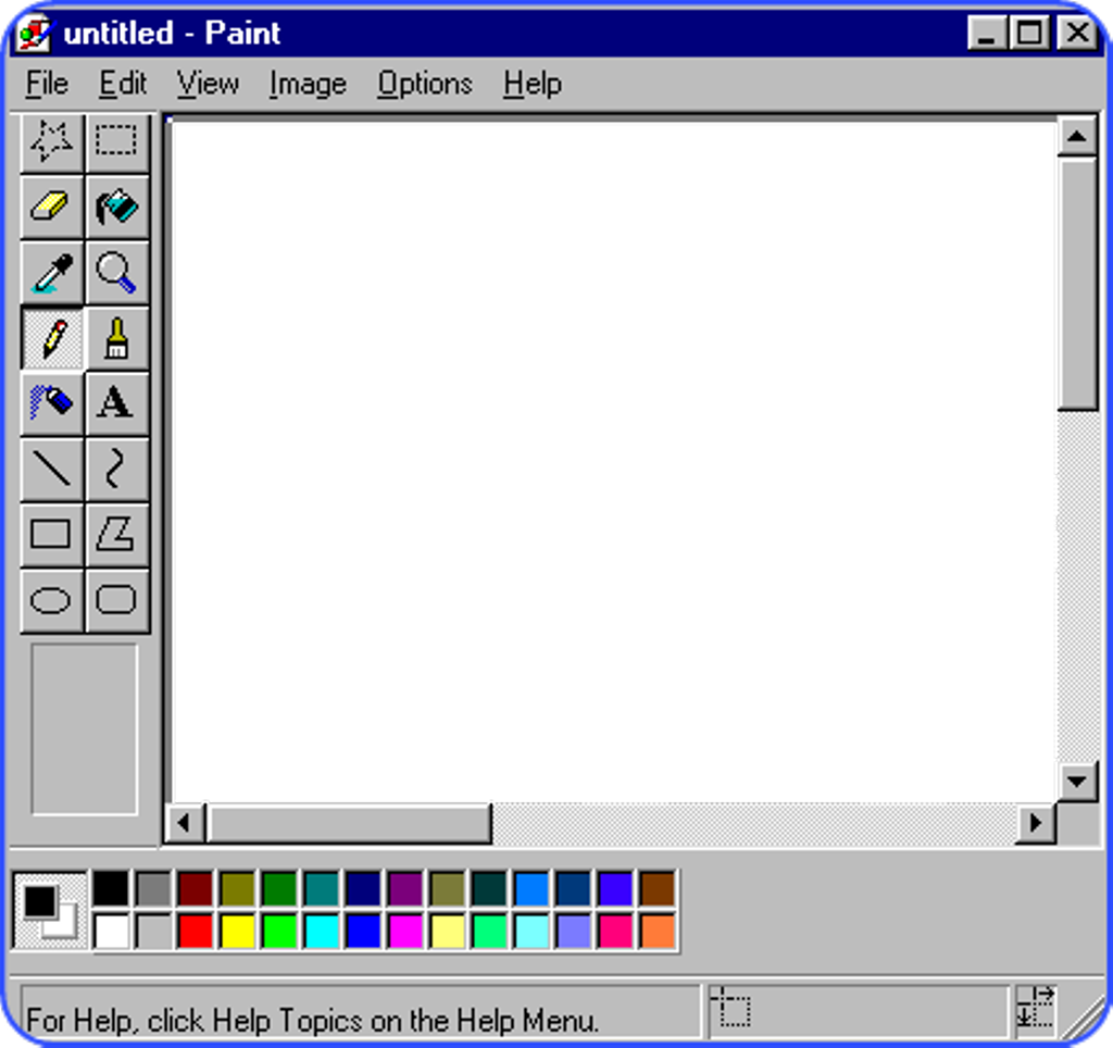 Download Ms Paint Transparent Vaporwave Ms Paint Full Size PNG 