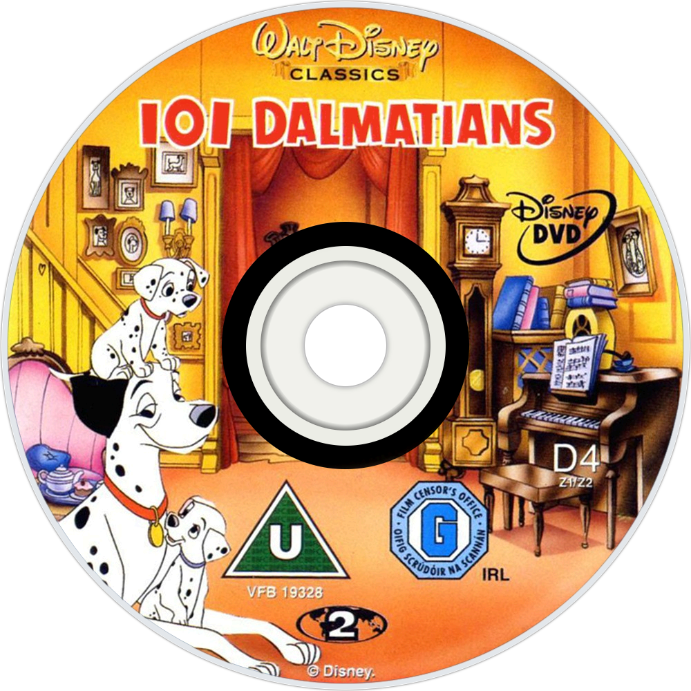 Download 101 Dalmatians Dvd - Disney Dvd - Full Size PNG Image - PNGkit
