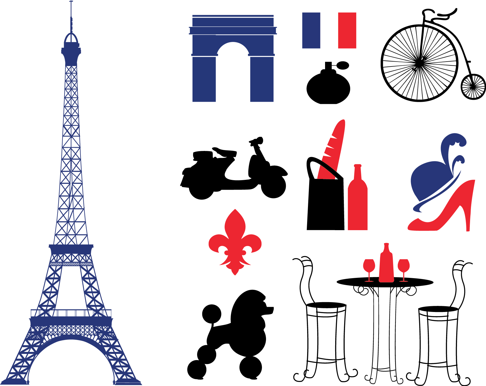 Download Eiffel Tower Euclidean Vector Clip Art - France Paris Vector ...