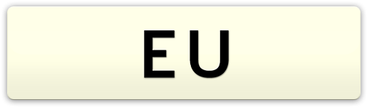 Download Euros Symbol Eu Euro Plate Number Plates For Sale - Black-and ...