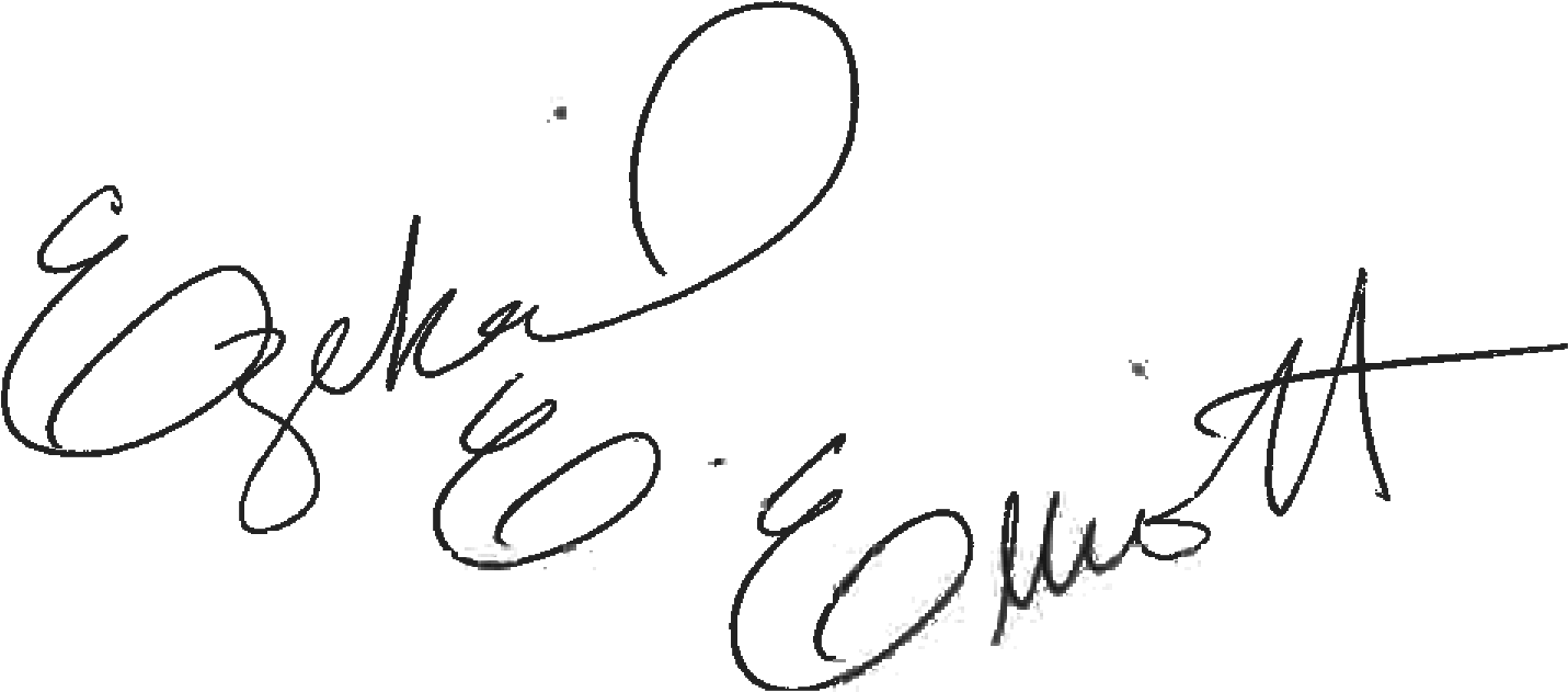 Download Ezekiel Elliott - Calligraphy - Full Size PNG Image - PNGkit