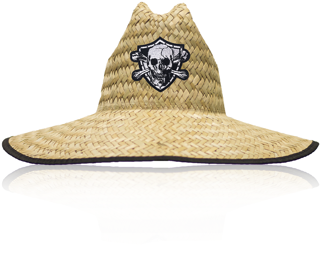 Download Skull & Bones Straw Hat - Sa Company Straw Hat - Full Size PNG ...