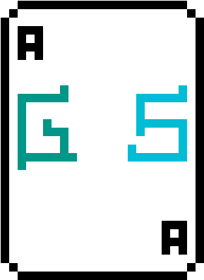 Download Ace Card For My Game - Electric Blue - Full Size PNG Image ...