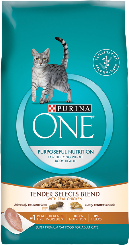 Download The Cats Love This - Purina One Tender Selects Chicken - Full ...