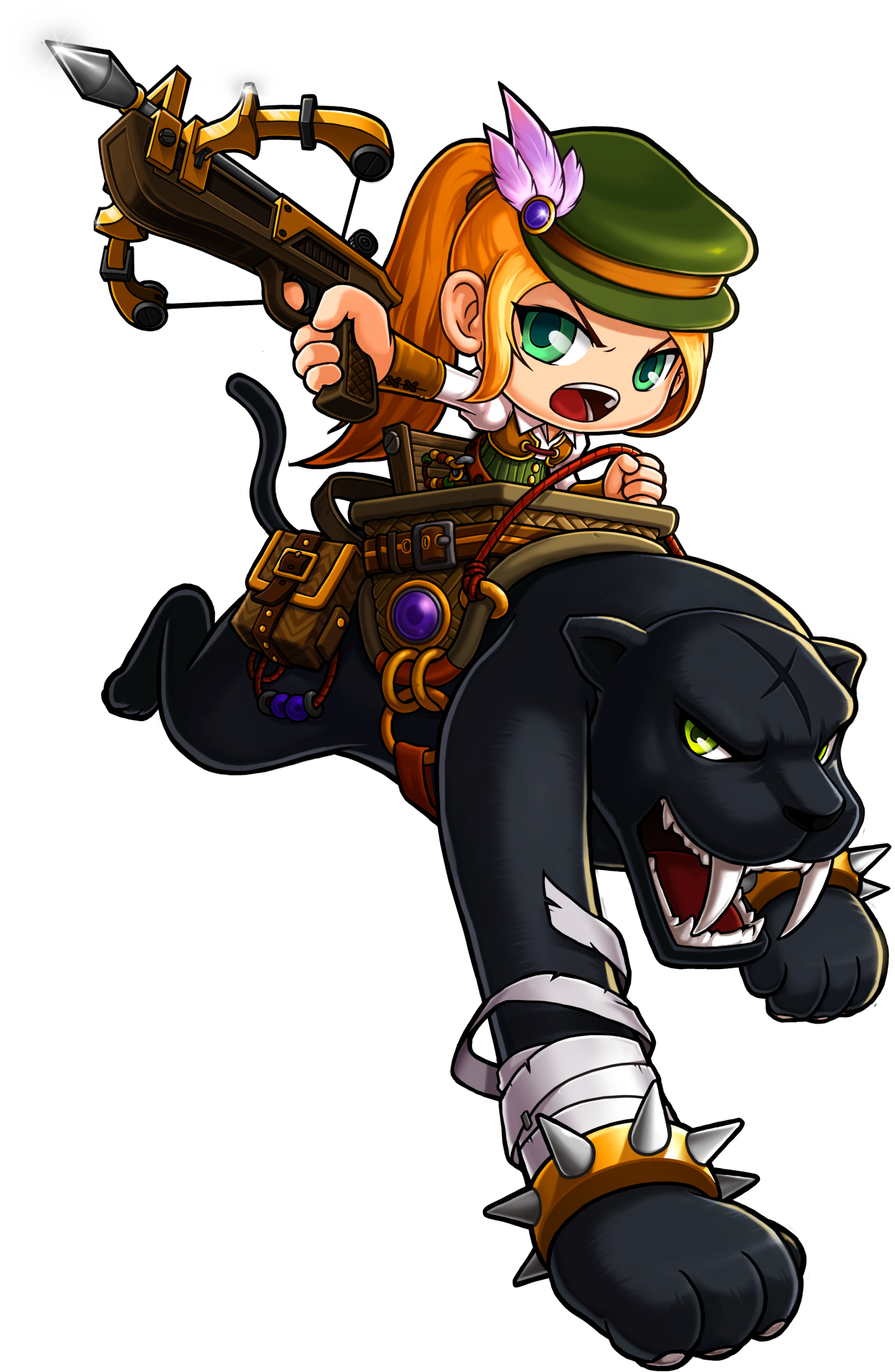 Download Wild Hunter Female Wild Hunter, Character Sheet, - Maplestory ...