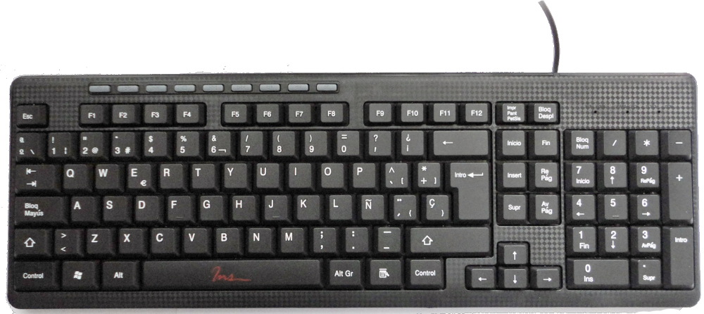Download 100 Teclado Multimedia Ins Gt-kb2003 /usb/español - Keyboard ...