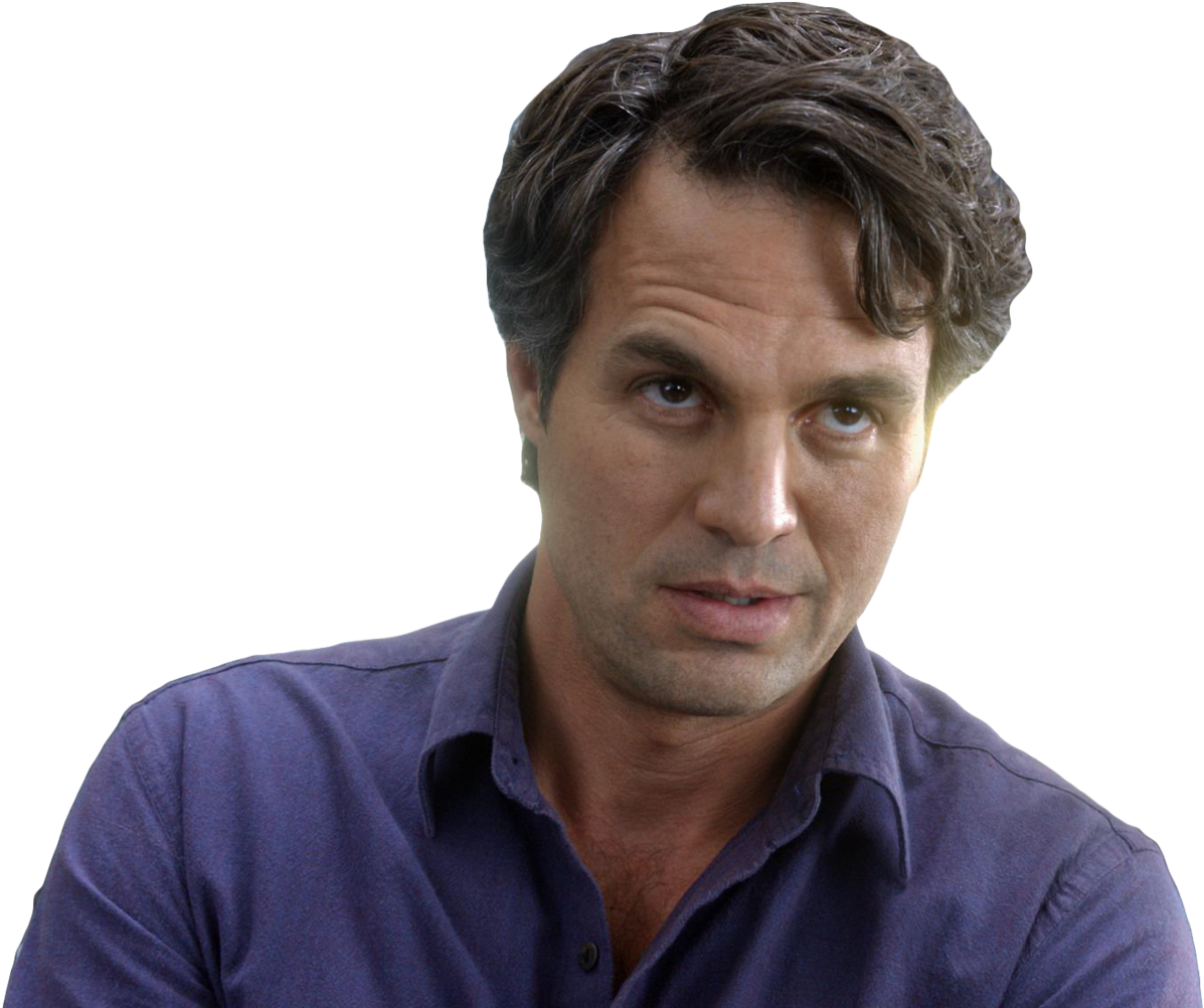Download Transparent Bruce Banner, The Hulk - Bruce Banner Mark Ruffalo ...