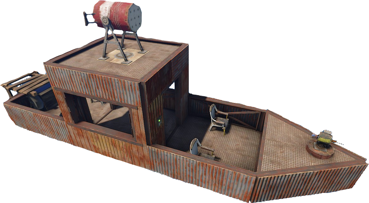 Download Patrol Boat For Rust - Scale Model - Full Size PNG Image - PNGkit