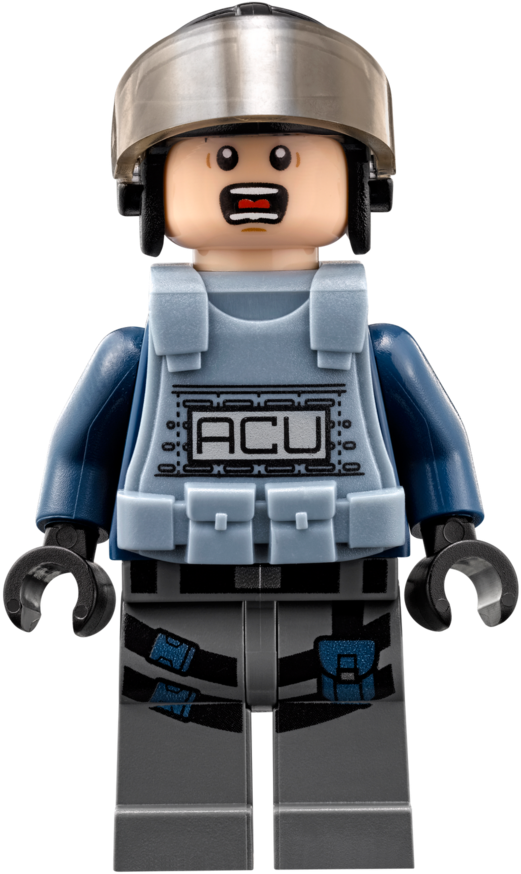Download Lego Jurassic World Acu Guy - Full Size PNG Image - PNGkit