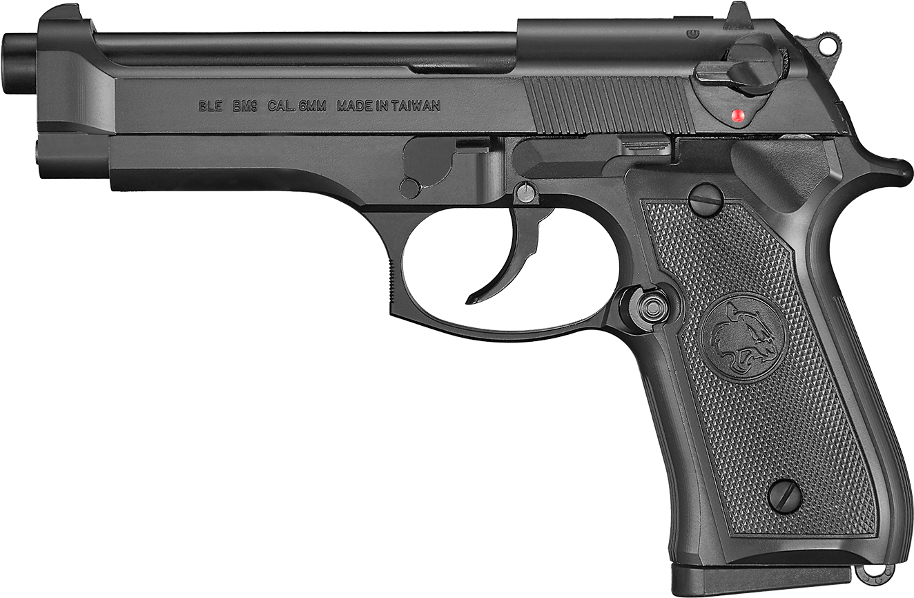 Download 2 Color - Beretta 92 - Full Size PNG Image - PNGkit
