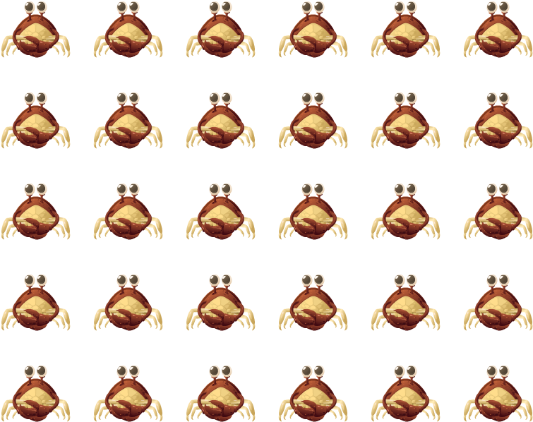 Download Crab - Crab Walk Sprite Sheet - Full Size PNG Image - PNGkit
