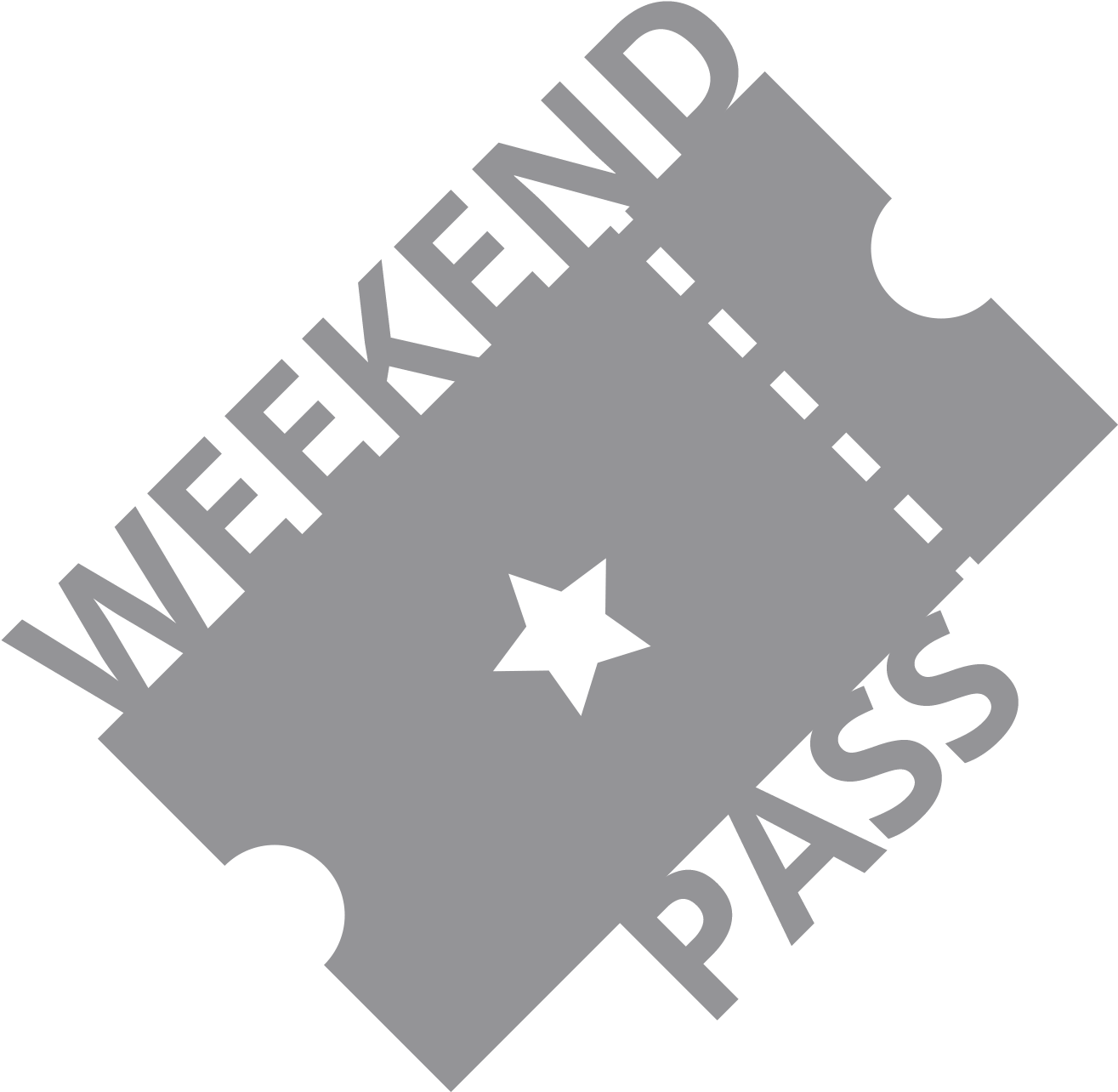 Download Weekend Pass - Emblem - Full Size PNG Image - PNGkit