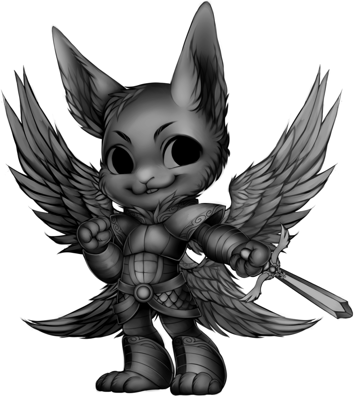 Download Furvilla Quetzal Palace Angel Rabbit - Bunny Furvilla Base ...