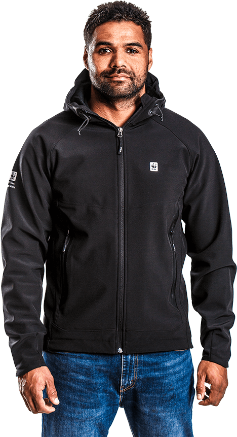 Download Men's 3-ply Softshell Jacket - Jacket - Full Size PNG Image ...