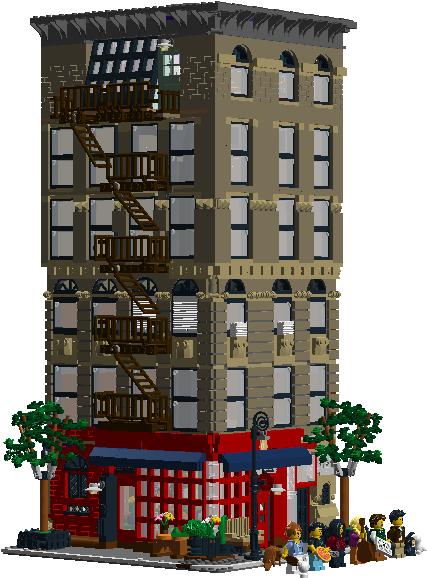 Download Friends Apartment Modular Building With Central Perk - House ...