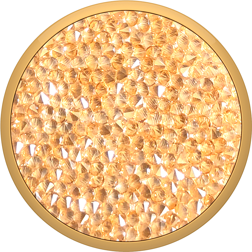 Download Popsockets Grip- Swarovski Golden Shadow Crystal - Gold ...