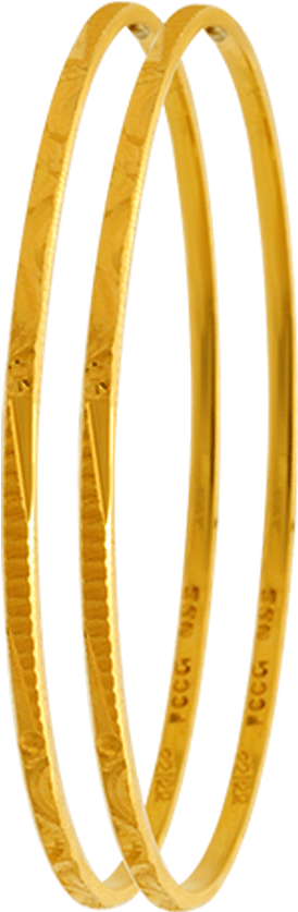 Download 22k Yellow Gold Bangle Churi - Gold Churi - Full Size PNG ...