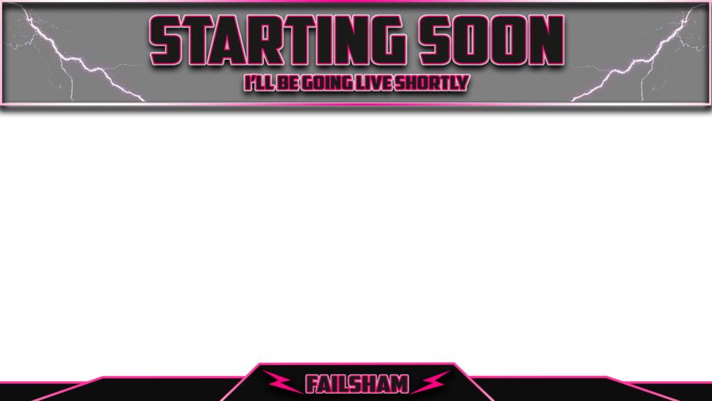 Download Starting Soon - Lightning - Full Size PNG Image - PNGkit