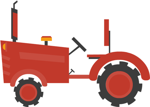 Download Tractor Clip Art - Tractor - Full Size PNG Image - PNGkit