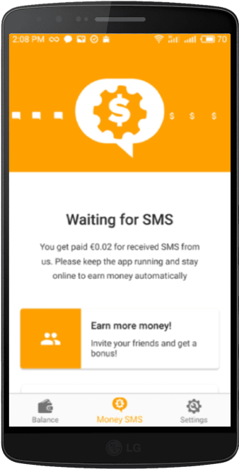 Download Money Sms App Make Money Online - Sms - Full Size PNG Image ...