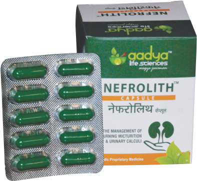 Download Nefrolith Capsule 10 Capsules - Pill - Full Size PNG Image ...