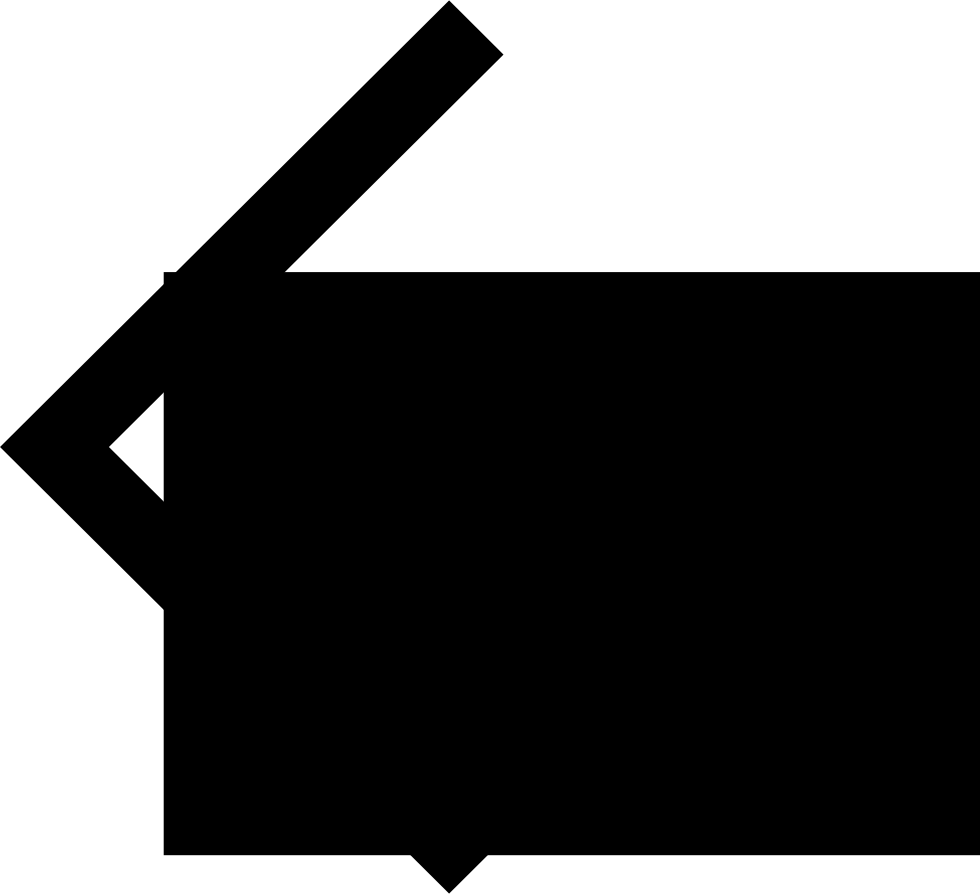 Download Left Arrow Comments - Sign - Full Size PNG Image - PNGkit