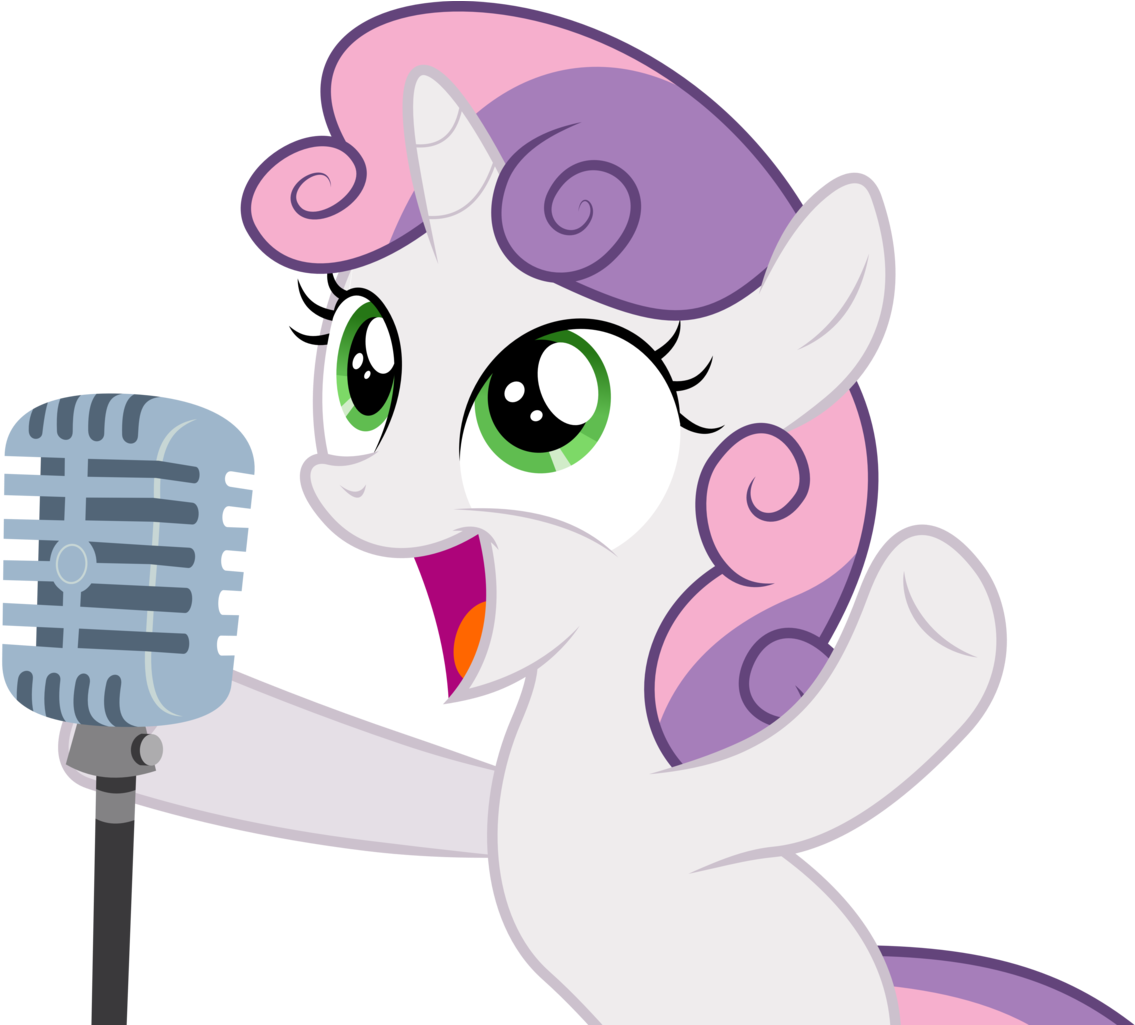 Download 1195 X 1024 2 - Mlp Singing Microphone Vector - Full Size PNG ...
