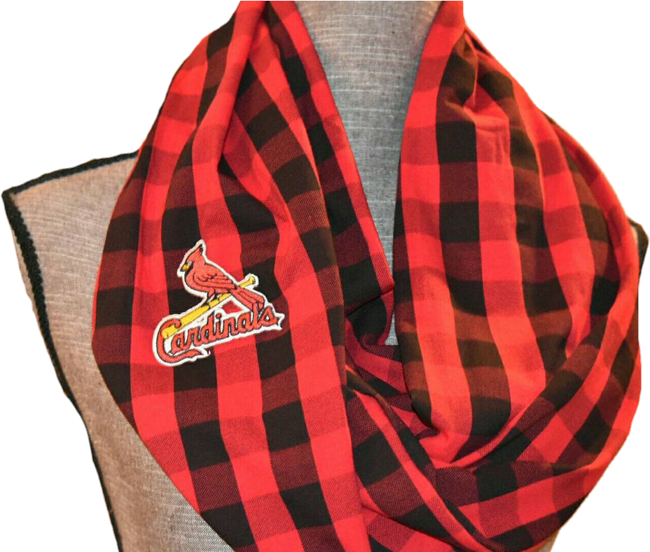 Download St Louis Cardinals Scarf - Tartan - Full Size PNG Image - PNGkit