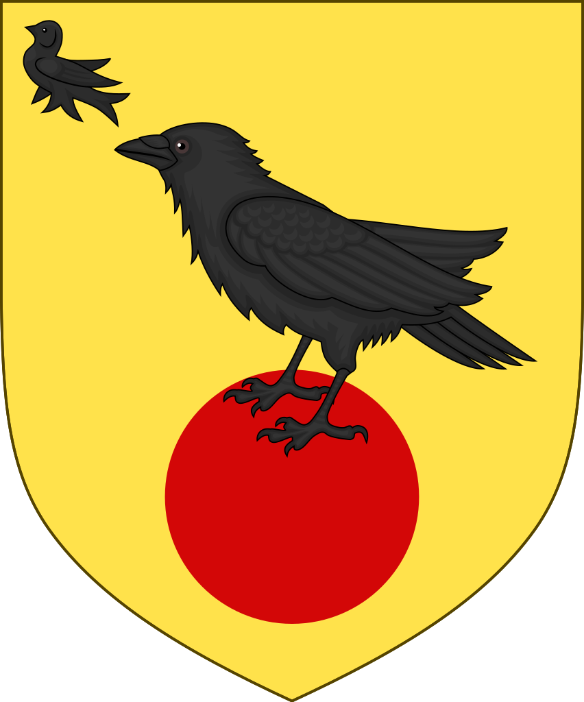 Download Arms Of John Raven - Crow - Full Size PNG Image - PNGkit