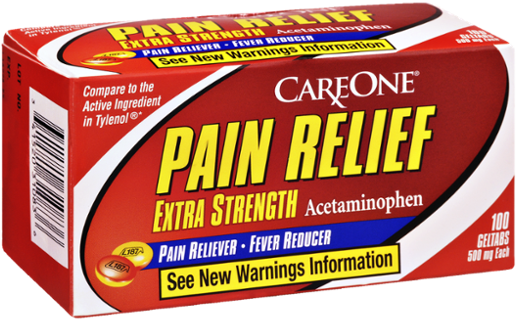 Download Careone Pain Relief Extra Strength Pain Reliever-fever - Paper ...