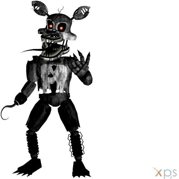 Download Nightmare Foxy Png Pic - Fnaf Nightmare Shadow Foxy - Full ...