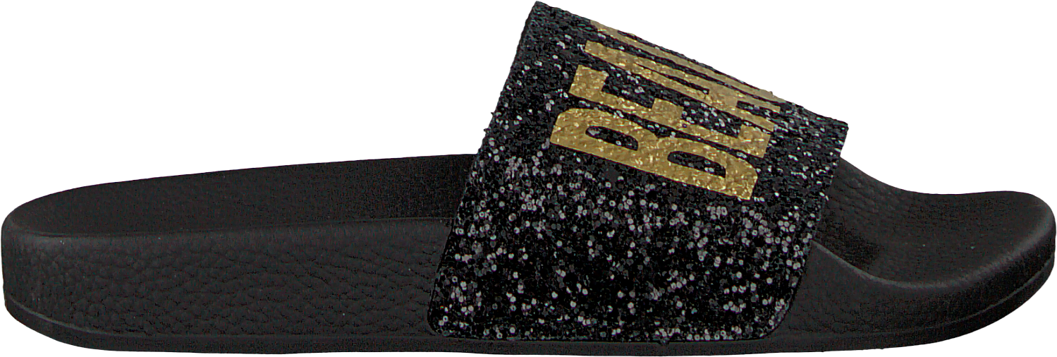 Download Black The White Brand Flip Flops Glitter Beach Kids - Coin ...