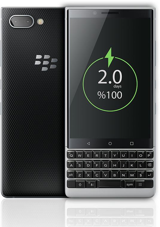 Download Charge Less - Blackberry Key2 - Blackberry Key2 - Full Size ...