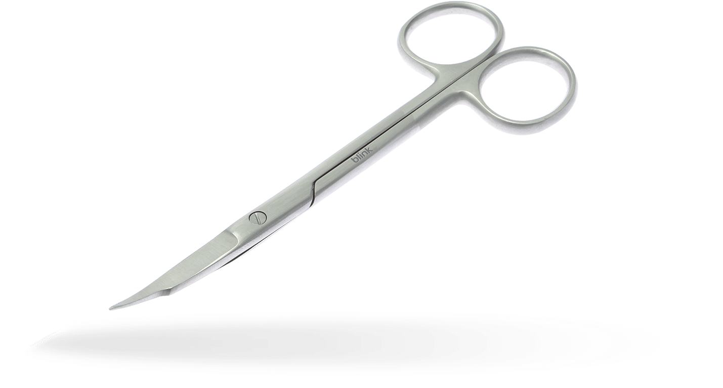 Download Hr283 Scissor Steven Tenotomy Curved - Scissors - Full Size ...