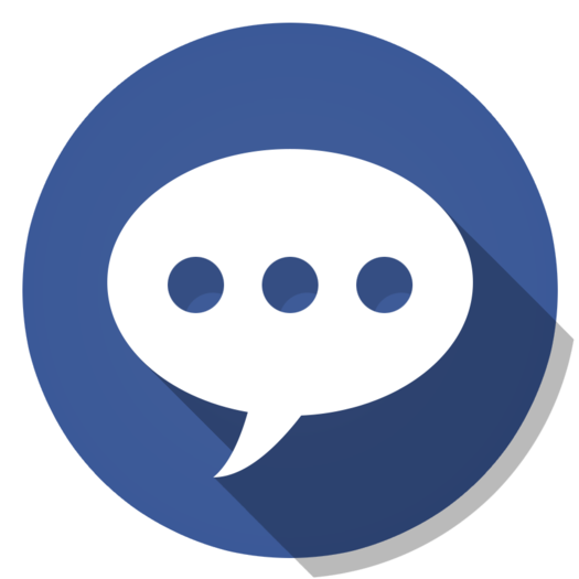 Download Chat For Facebook Messenger - Circle - Full Size PNG Image ...