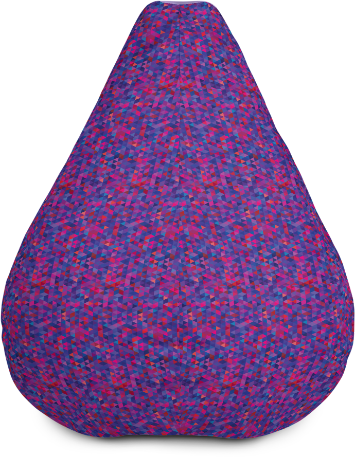 Download Purp Tri Bean Bag - Illustration - Full Size PNG Image - PNGkit