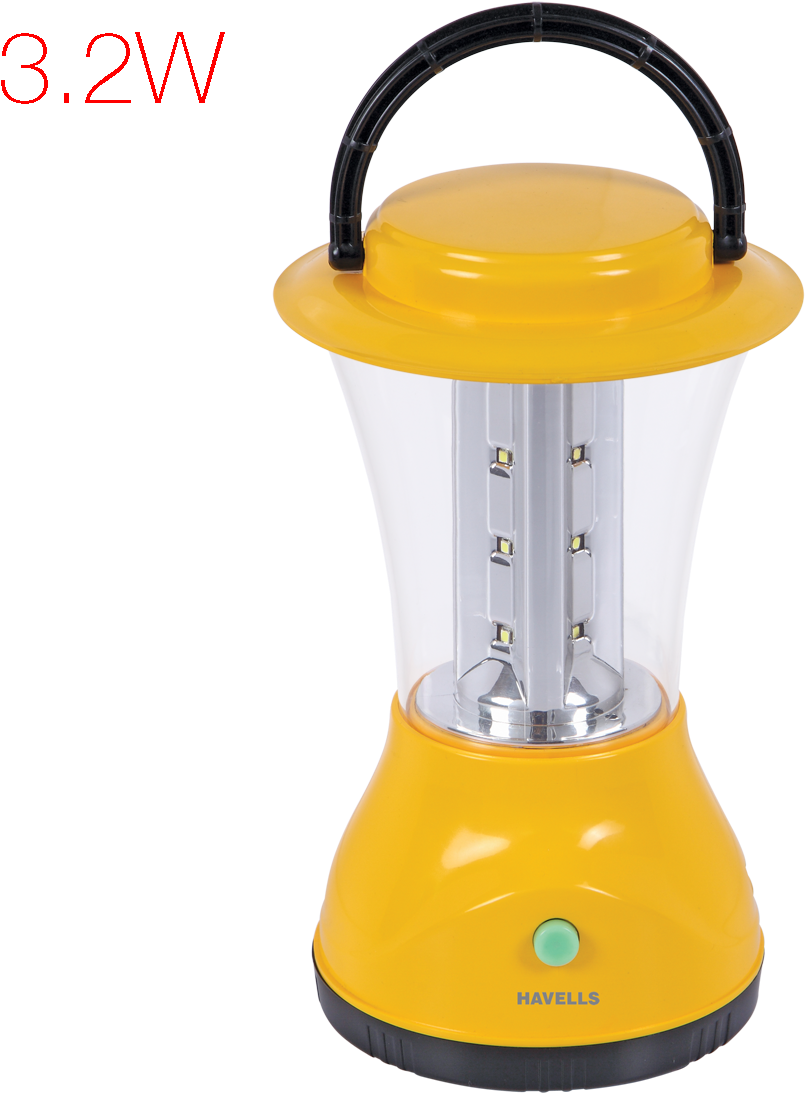 Download Lumina Yellow - Havells Emergency Light - Full Size PNG Image ...