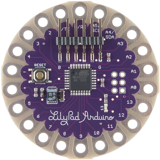 Download Lilypad Arduino 328 Main Board - Sparkfun Lilypad Arduino 328 Main Board - Full Size ...