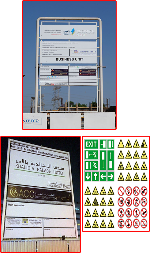 Download Transparent Construction & Safety Signs - Signage - PNGkit