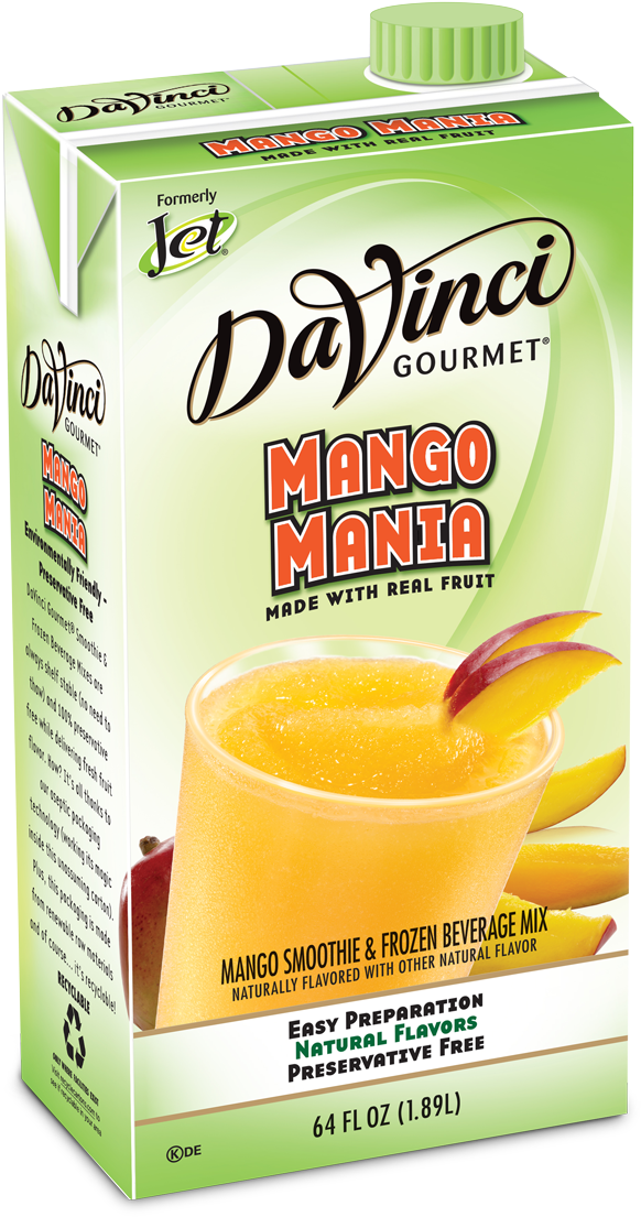 Download Jt02609 Mango-mania - Davinci Mango Smoothie - Full Size PNG ...