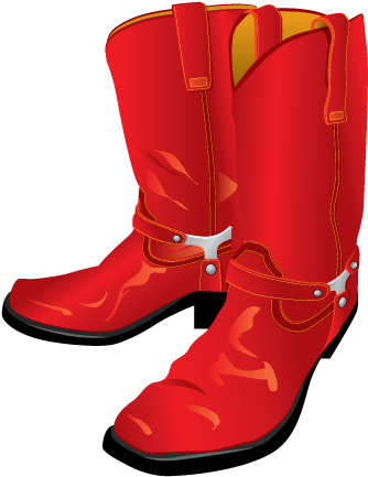 Download Red Cowboy Boot Clipart - Free Cowboy Boots Transparent ...