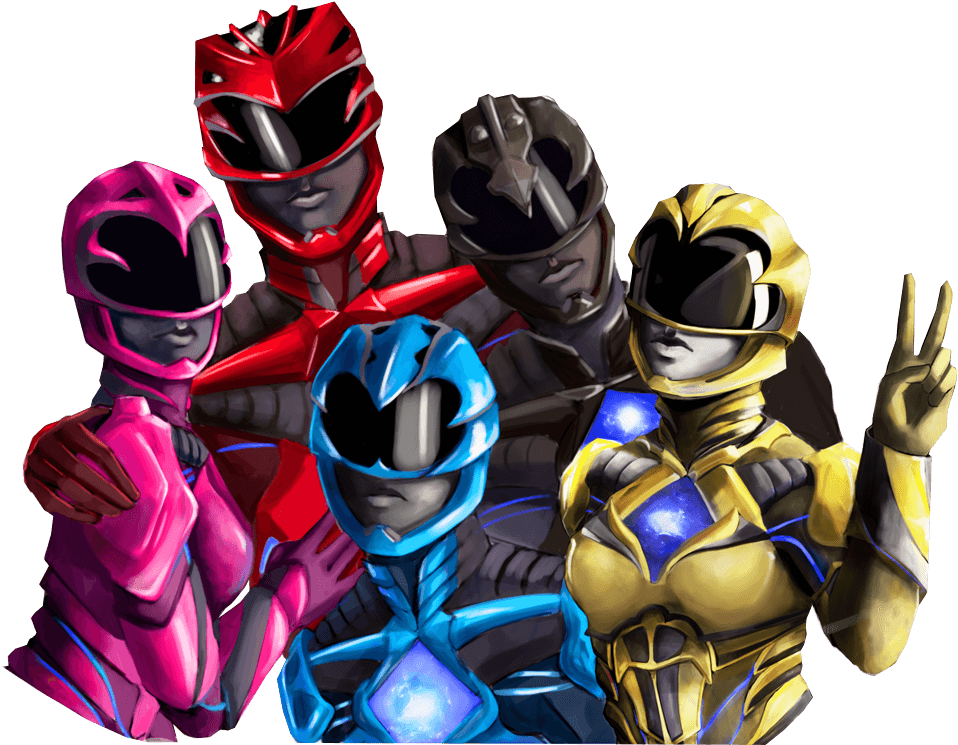 Download Power Rangers Group Sticker - Power Rangers Sticker Books ...