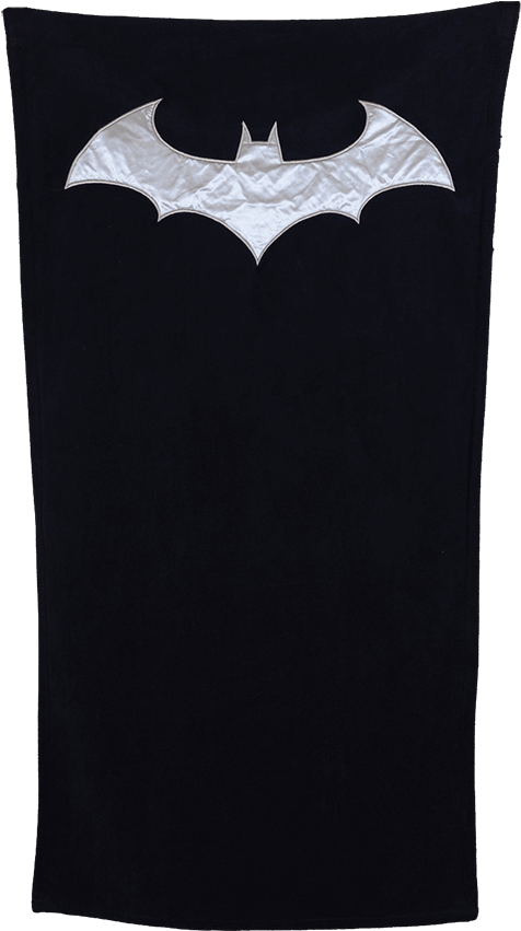 Download Dc Batman Robe With Cape - White Batman - Full Size PNG Image ...