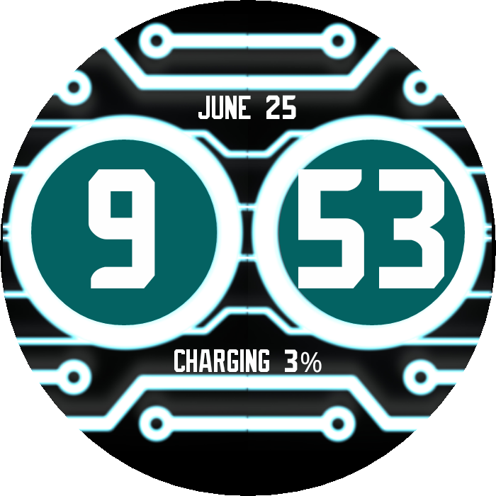 Download Tron 360 Watch Face Preview - Full Size PNG Image - PNGkit