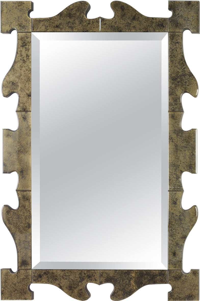 Download Brown London Gaudi Wall Mirror - Mirror - Full Size PNG Image ...