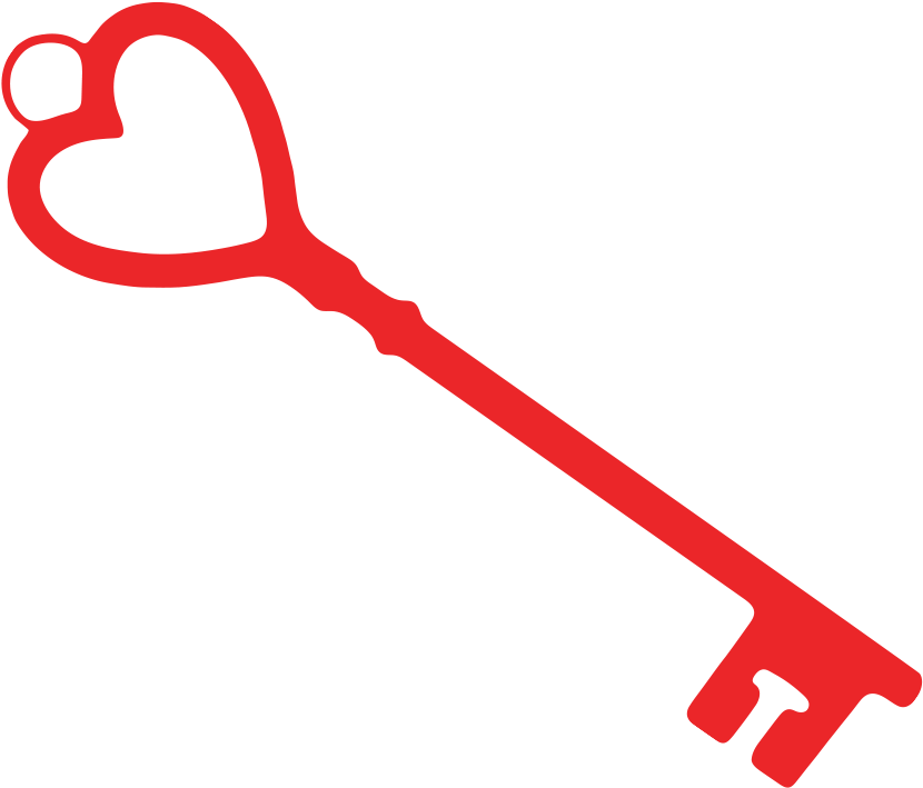 Download Heart Key Png Transparent - Full Size PNG Image - PNGkit