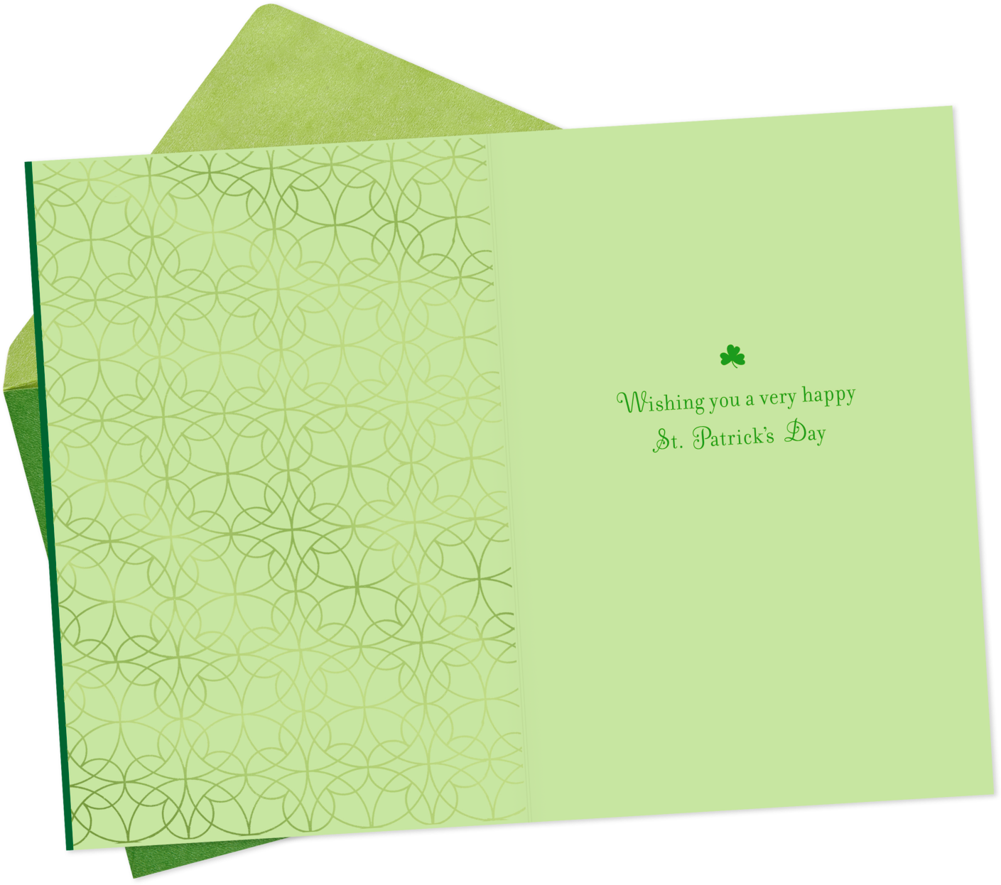 Download Green Shamrock Poem St - Paper - Full Size PNG Image - PNGkit