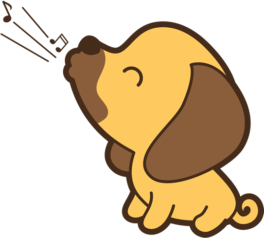 Download Dog Barking And Singing - Full Size PNG Image - PNGkit