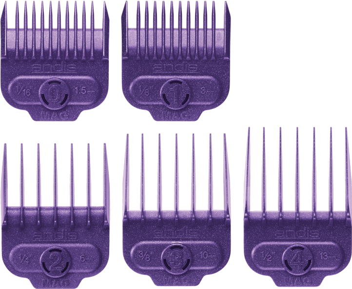 Download Andis Single Magnetic 5-comb Set - Andis Clipper Guards - Full ...